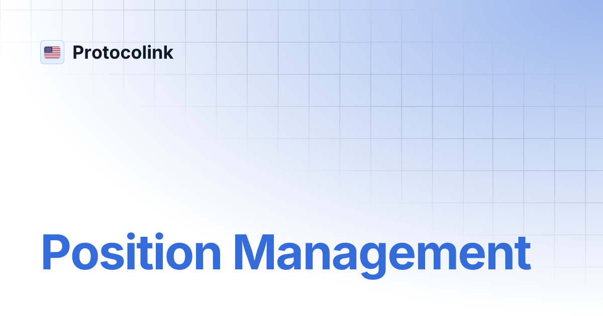 Position Management | Protocolink